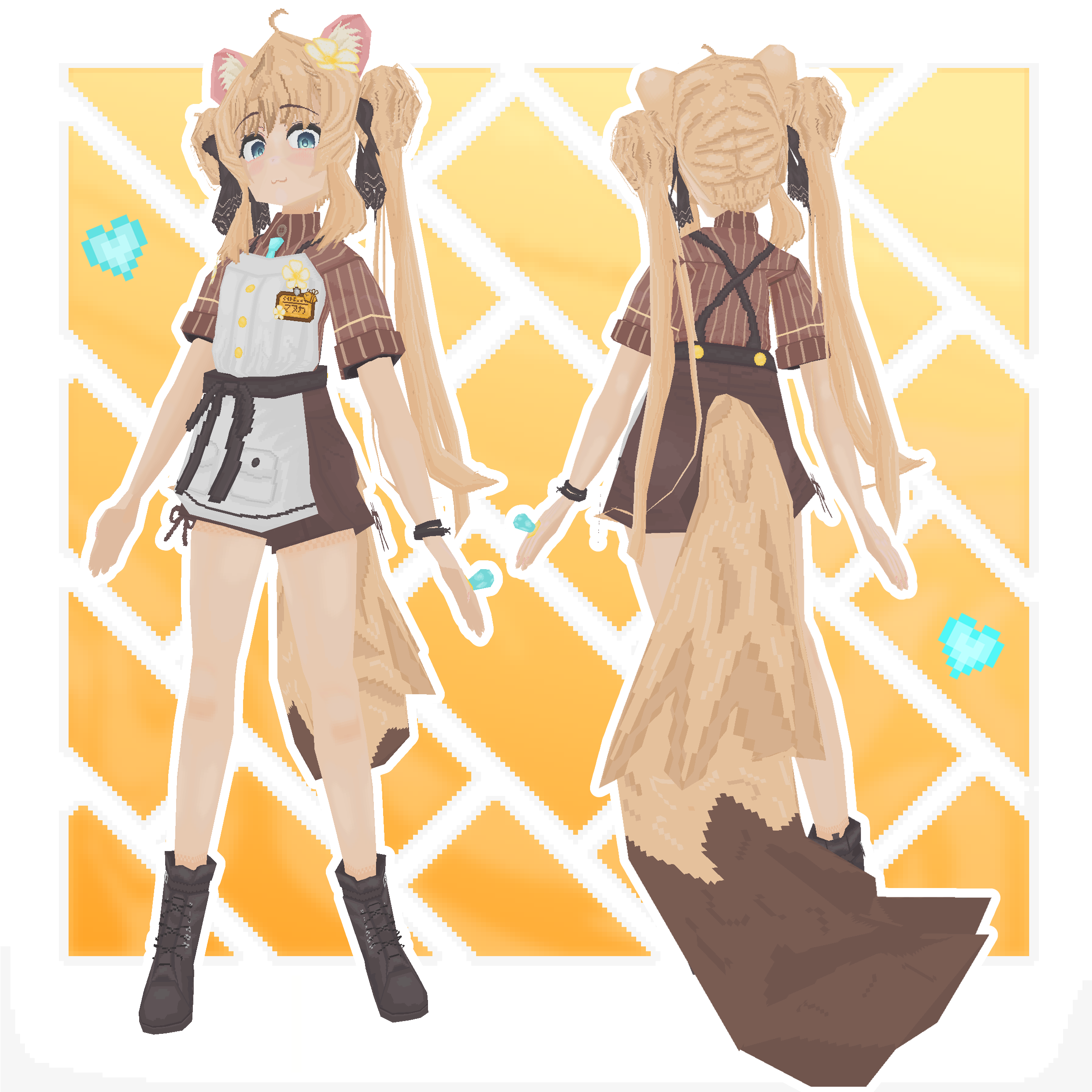 PS1マヌカ Manuka / 3Dモデル - Rope's Radical Retail! - BOOTH