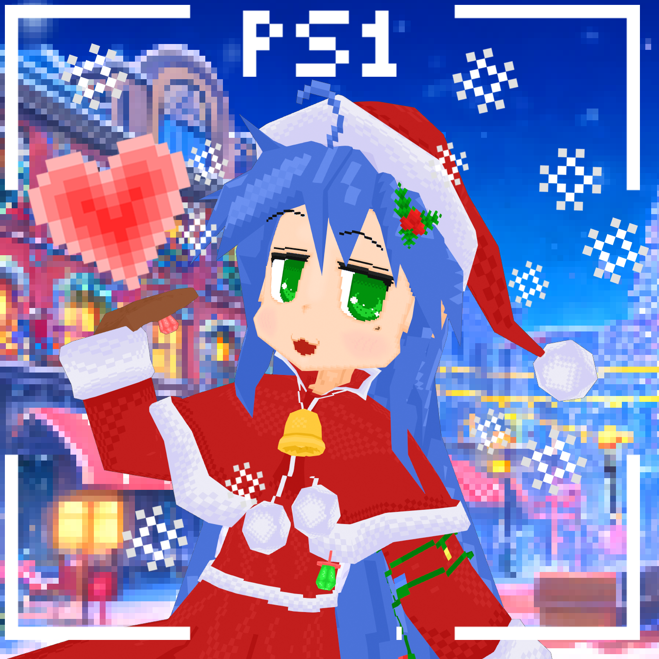 PS1 ラッキーガール Lucky Girl 3Dモデル - Rope's Radical Retail! - BOOTH