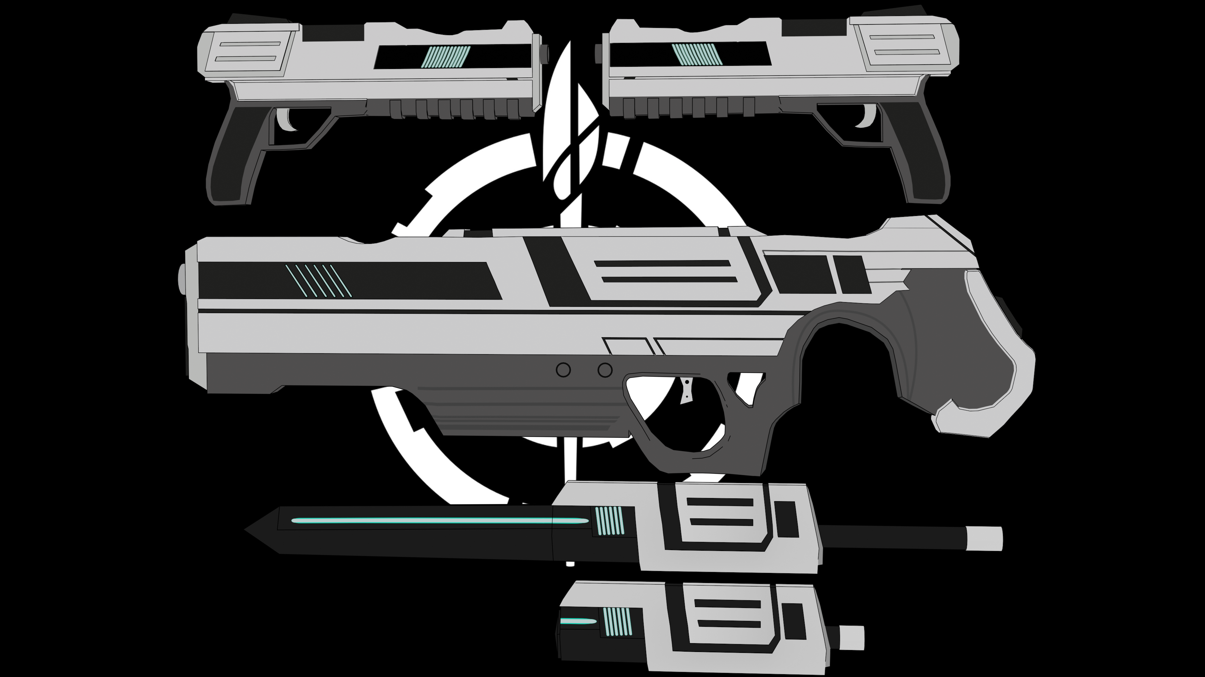 RWBY weapon bundle - DapperPhantom - BOOTH