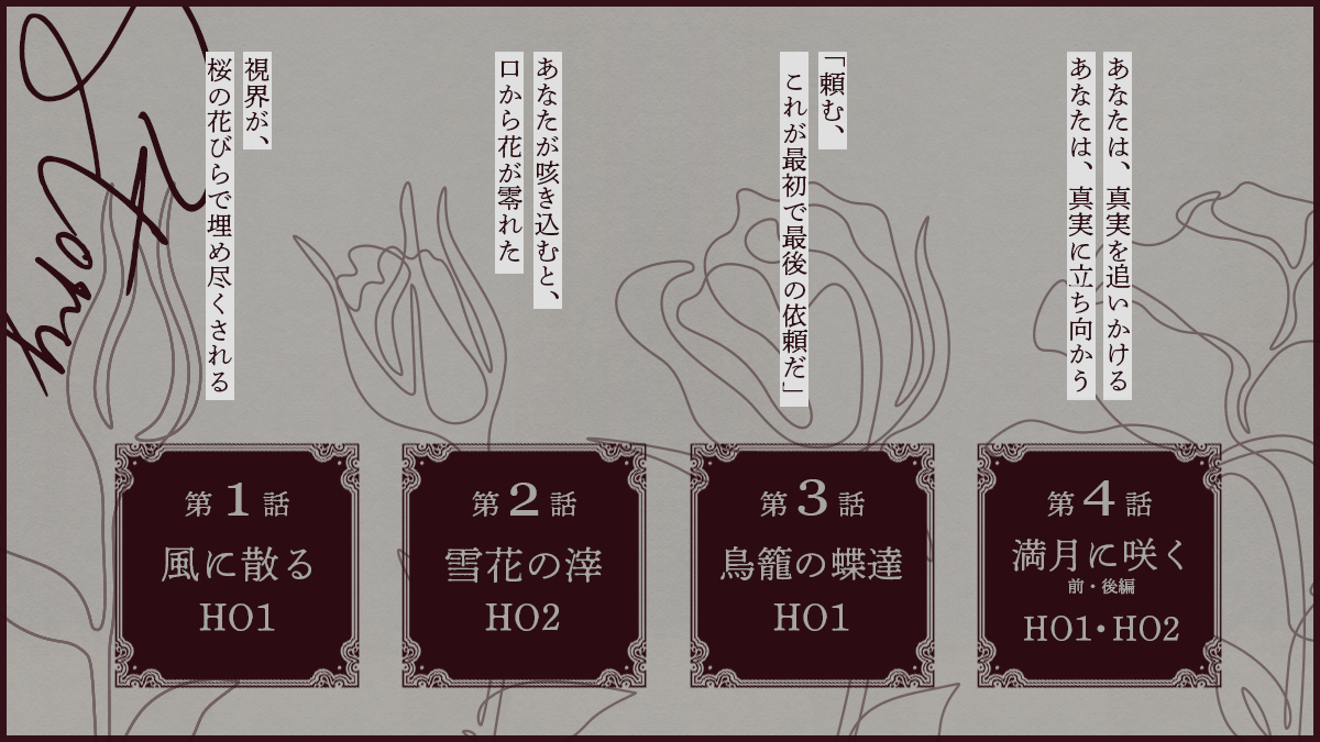 【CoC 6/7th】 「Fleur de neige」 SPLL:E109646 - 辺銀書房 - BOOTH