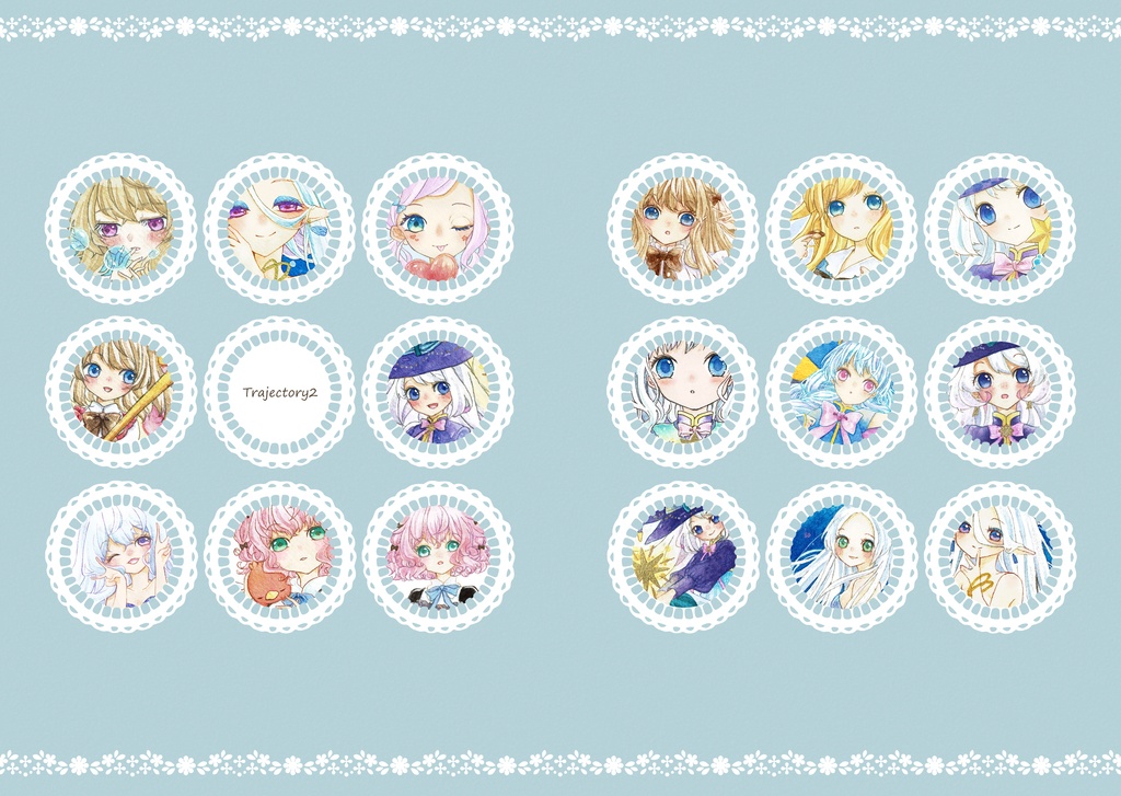 【イラスト本】Trajectory2 - haconiwa - BOOTH