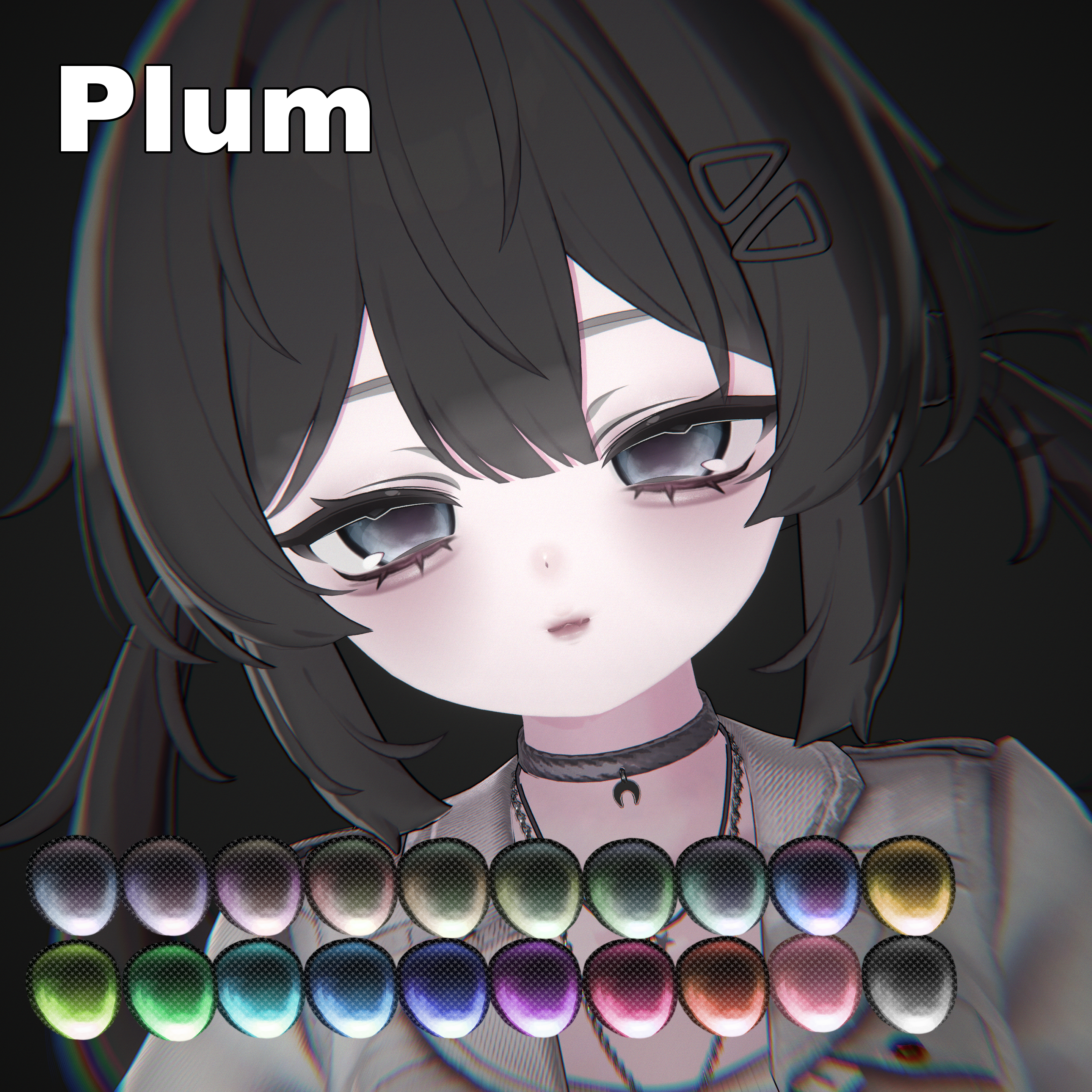 【プラム -Plum-】ヤンデレ♥MAKEUP & EYE & NOSEBLEED - イチゴ味のばんそうこう - BOOTH