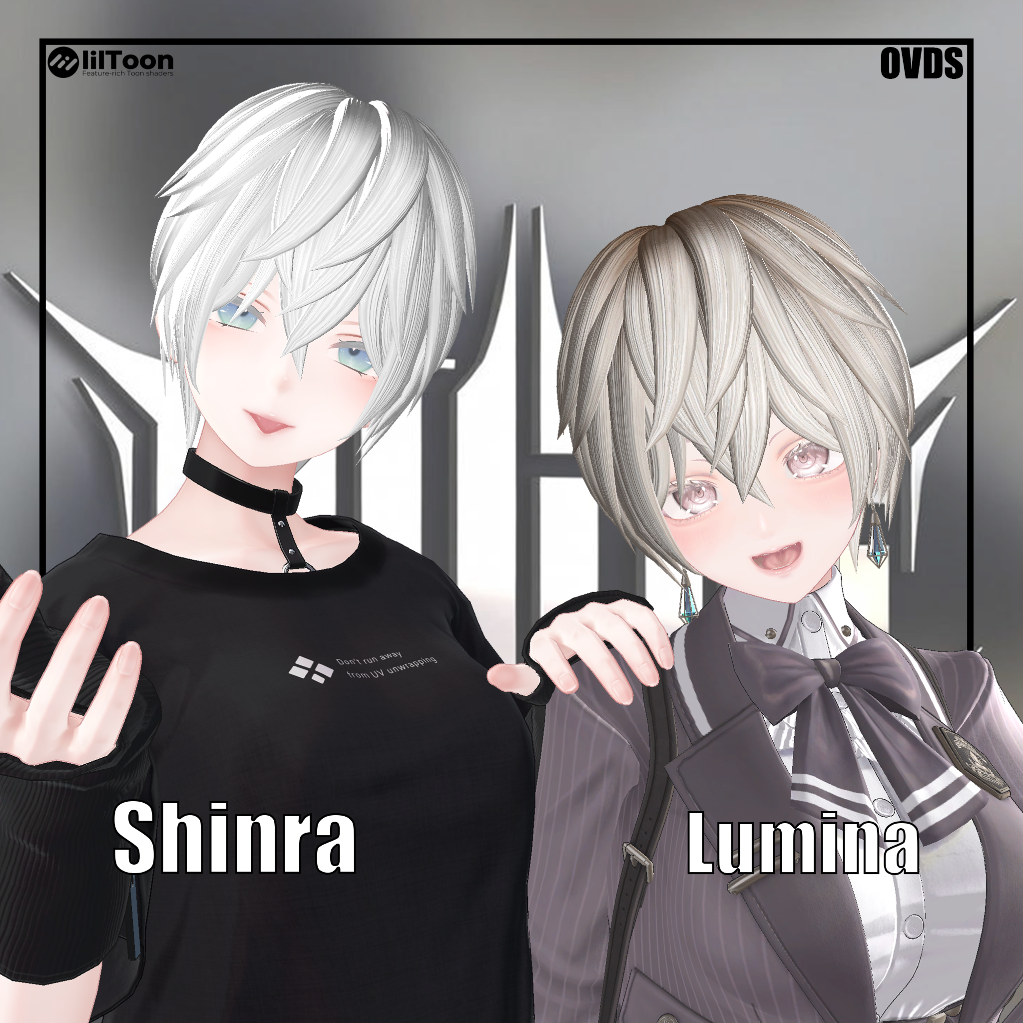 [VRC Hair] Layered Wolf Cut [MA supported] - OVDS - BOOTH