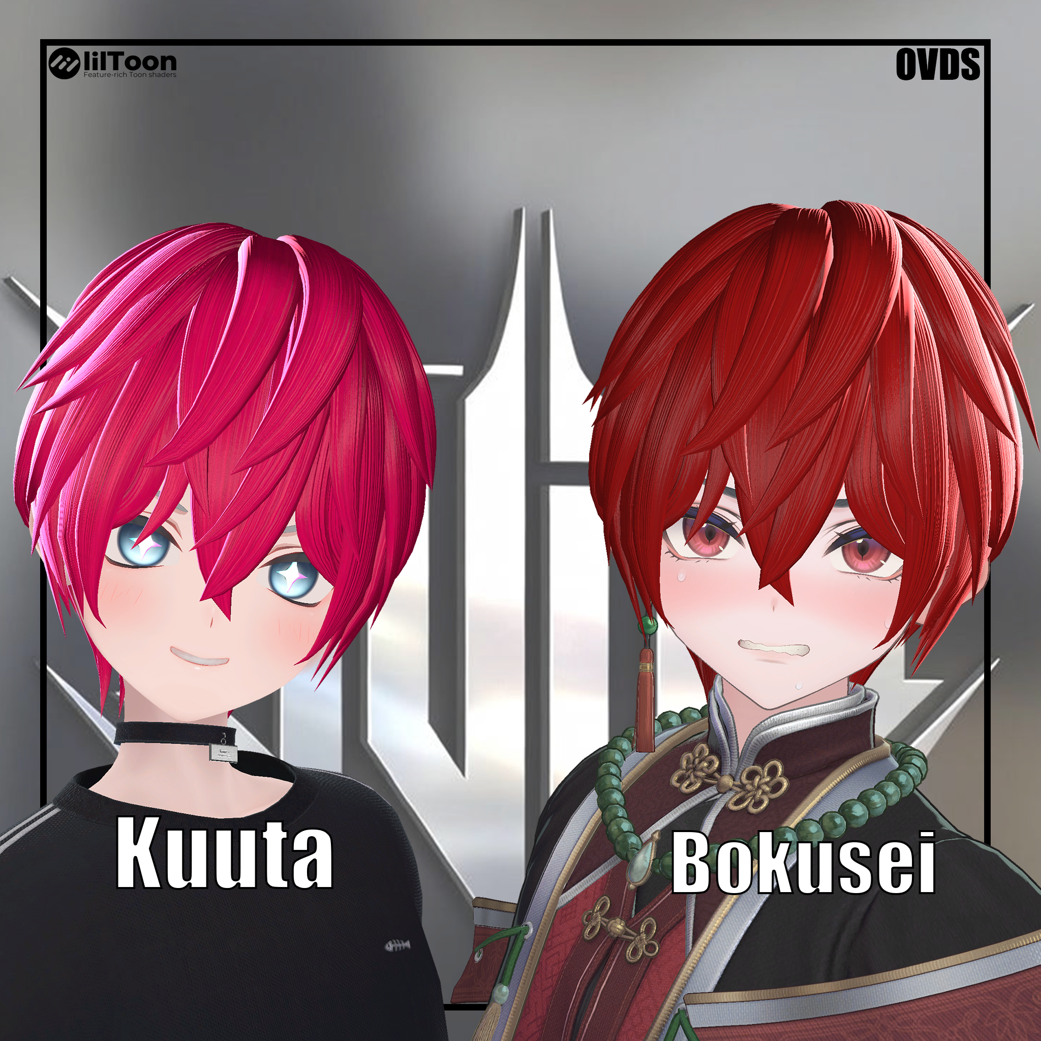 [VRC Hair] Layered Wolf Cut [MA supported] - OVDS - BOOTH