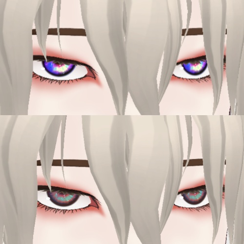Vroid studio iris 24 color - Mahui - BOOTH
