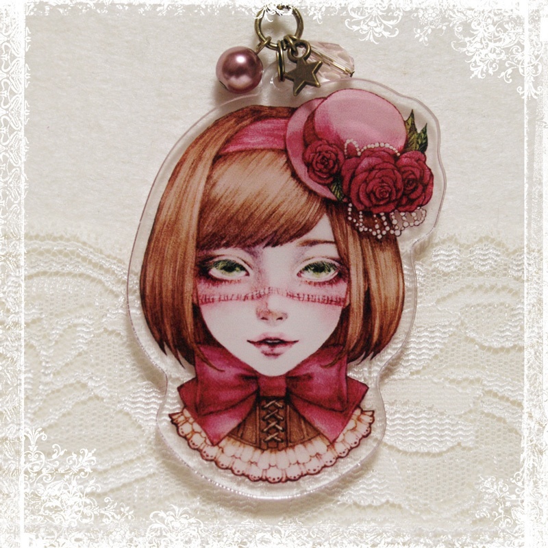 『dysraphia:Diana』キーホルダー - Atelier Bee. - BOOTH