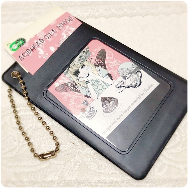 ゴシックフラワー柄パスケース - Atelier Bee. - BOOTH