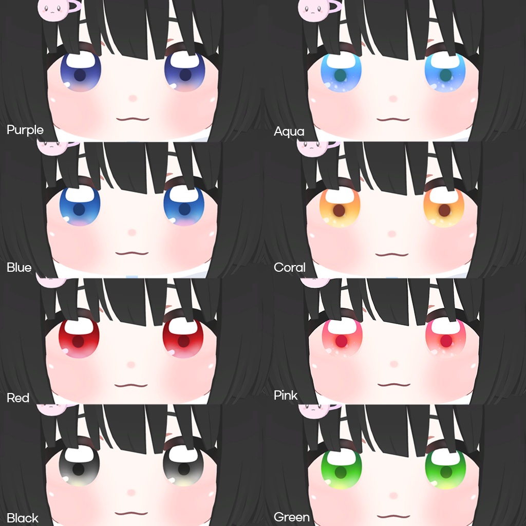 [Linla] Gradient eyes texture - D.OR - BOOTH