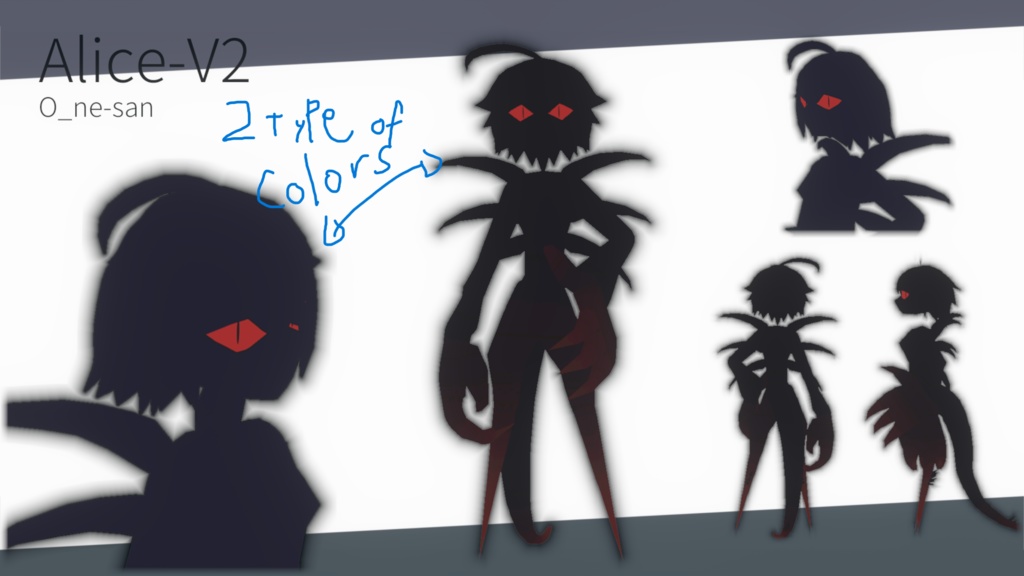 VRChat Avatar-FPE Alice V2 - アバター rVRC