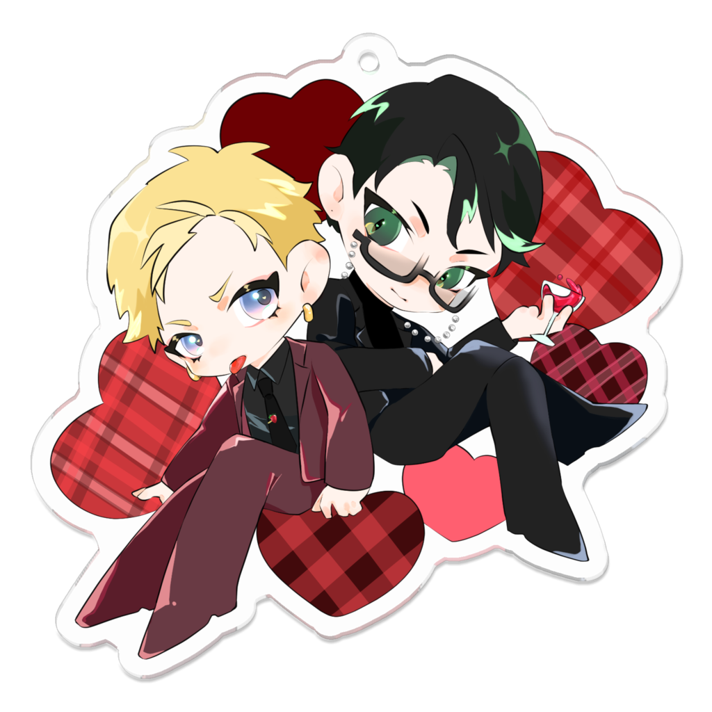 【オリジナル】やとほすアクキー - 220 - BOOTH