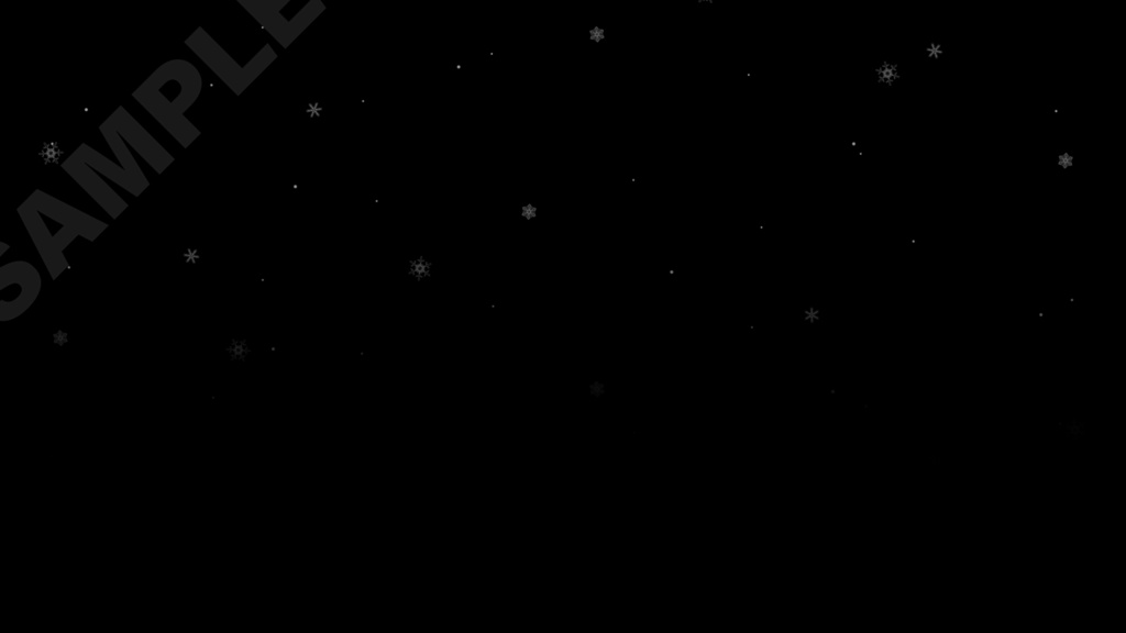 ループアニメーションオーバーレイ 「氷晶」 Animated overlay [Snow Crystal] - 動画屋もつ煮込み - BOOTH