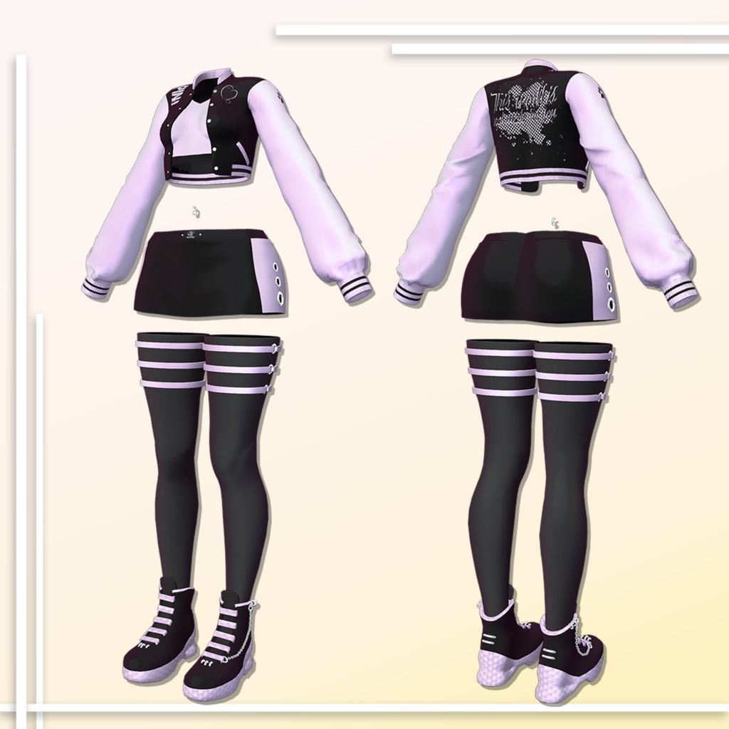 [3Dモデル]ML_Outfit(Rindo 竜胆専用) - Pini - BOOTH