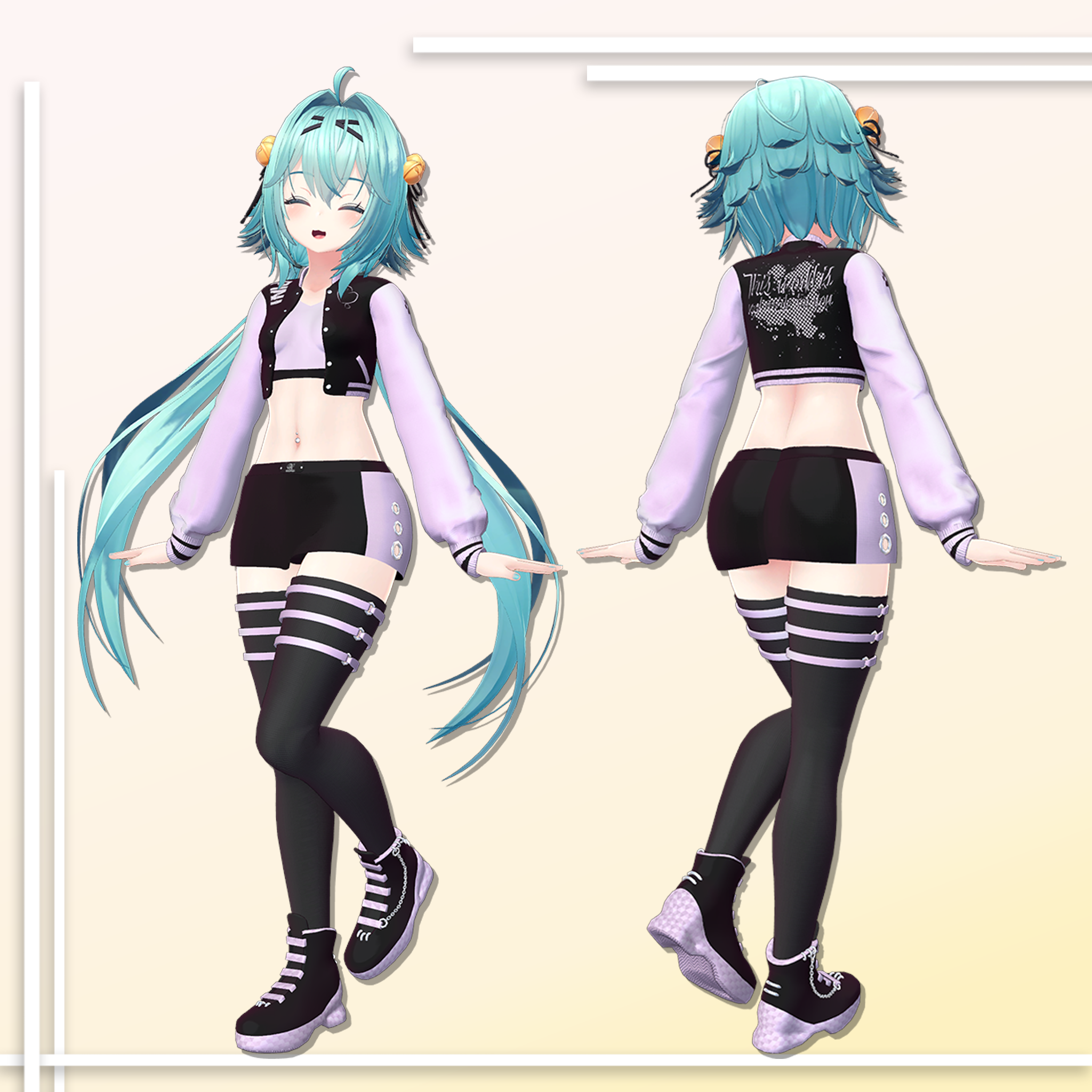 [3Dモデル]ML_Outfit(Rindo 竜胆専用) - Pini - BOOTH