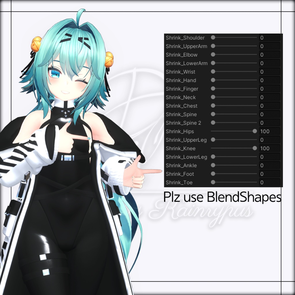 [3Dモデル]Kolner(Rindo 竜胆専用) - Pini - BOOTH