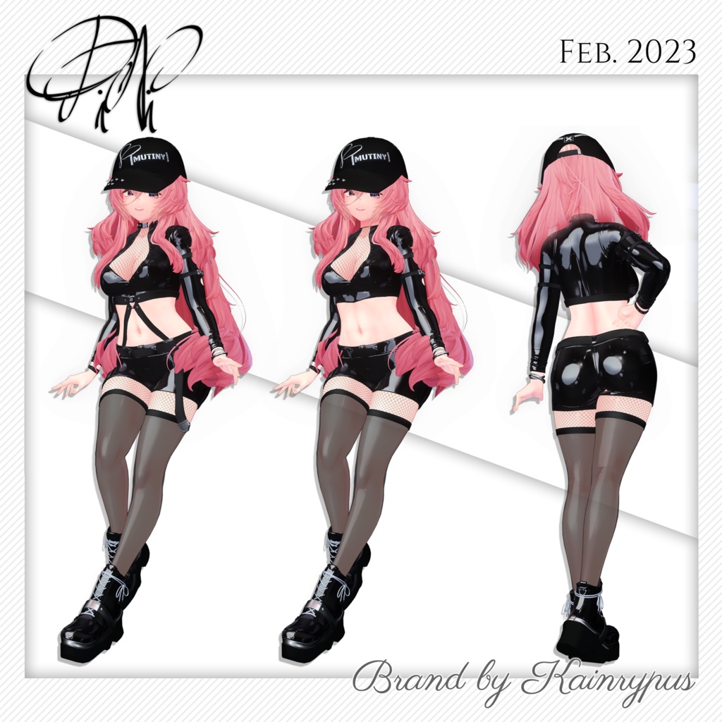 [3Dモデル]Mutiny - Pini - BOOTH