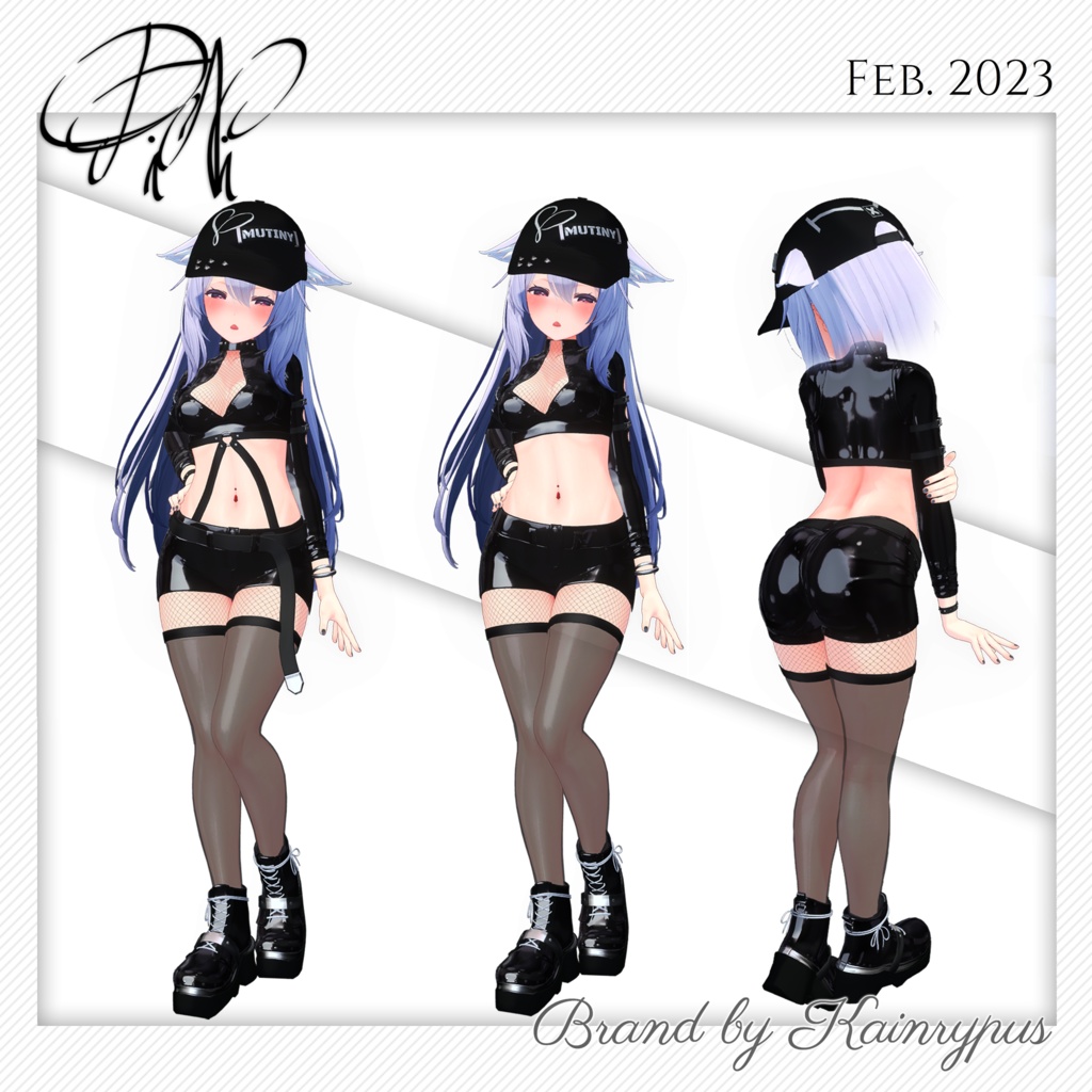 [3Dモデル]Mutiny - Pini - BOOTH