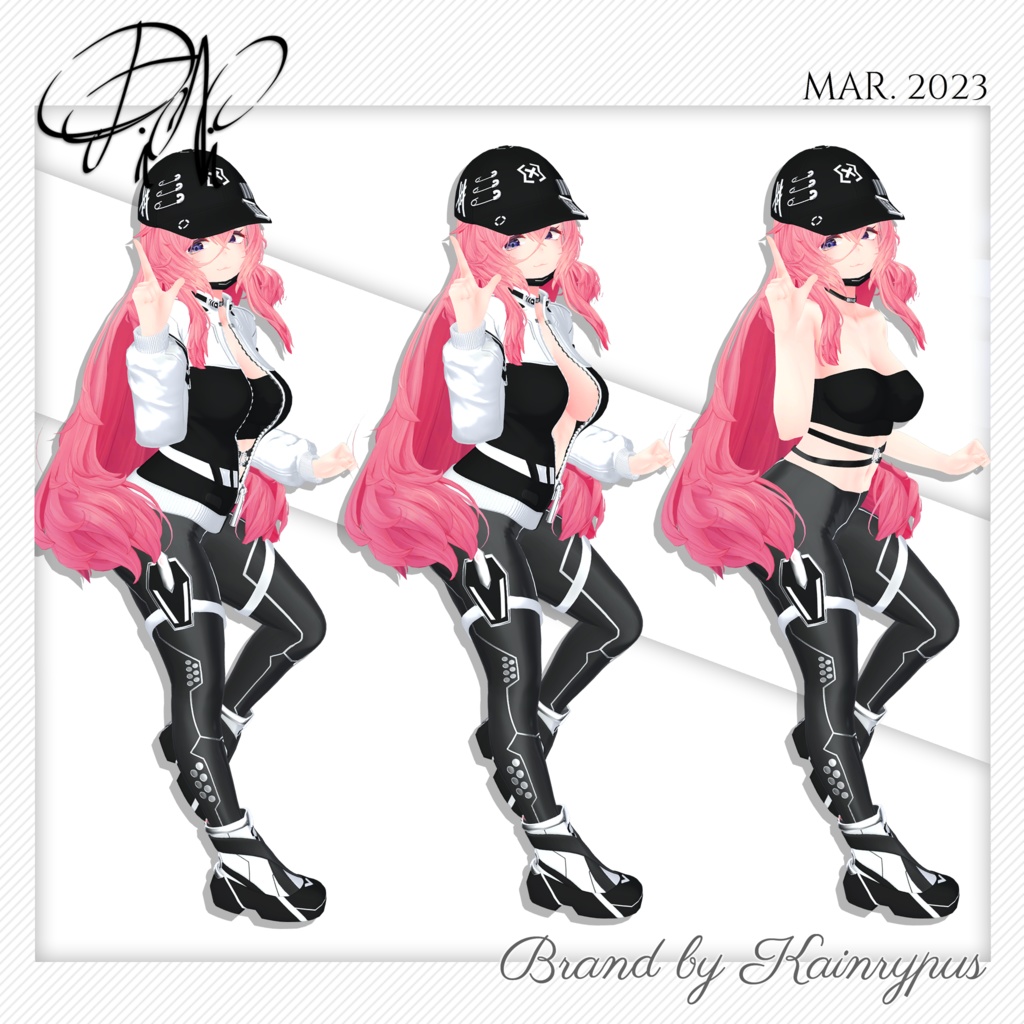 [3Dモデル] Sporty - Pini - BOOTH