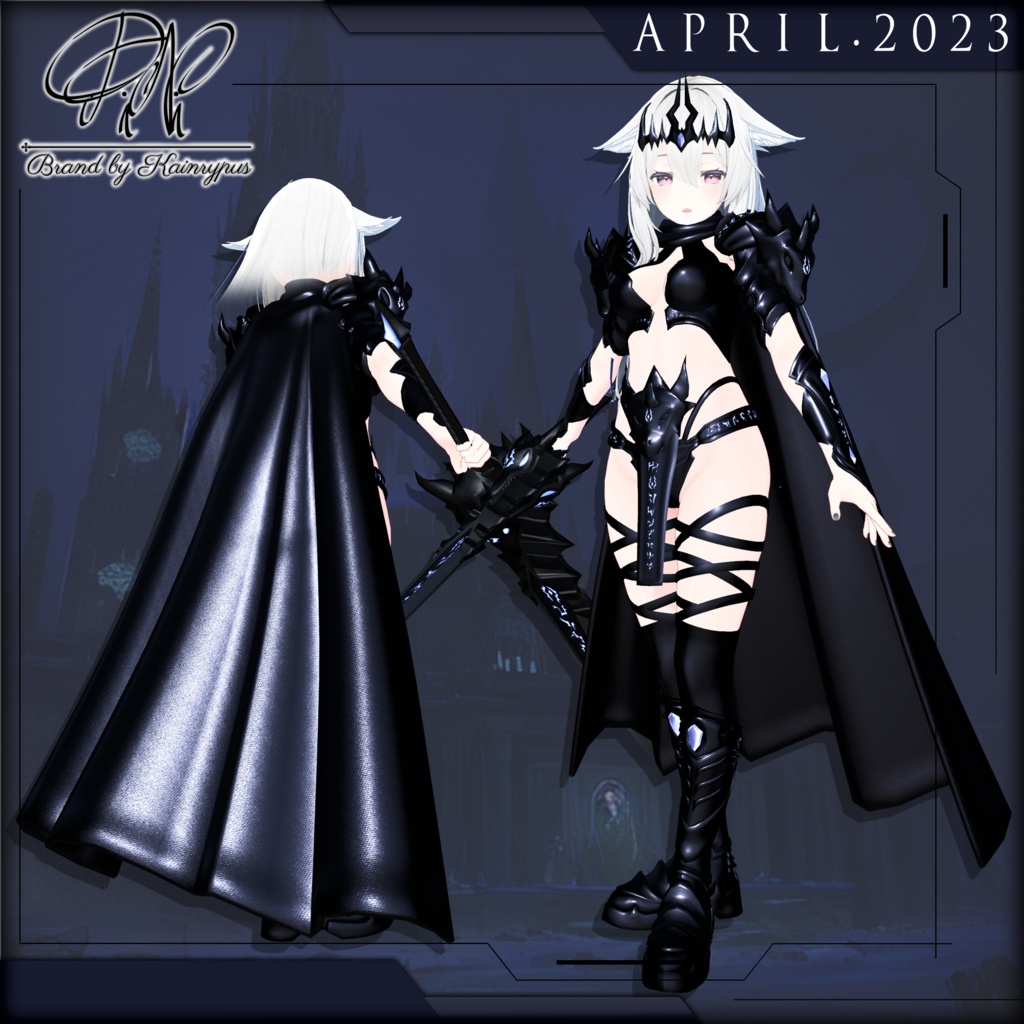 [3Dモデル] Arvayn - Kikyo - - Pini - BOOTH