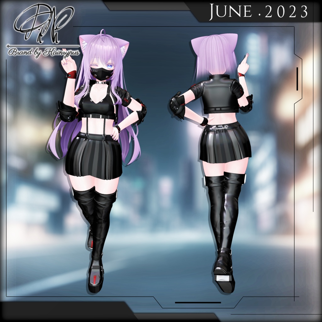 [3Dモデル] - Rioter - - Pini - BOOTH
