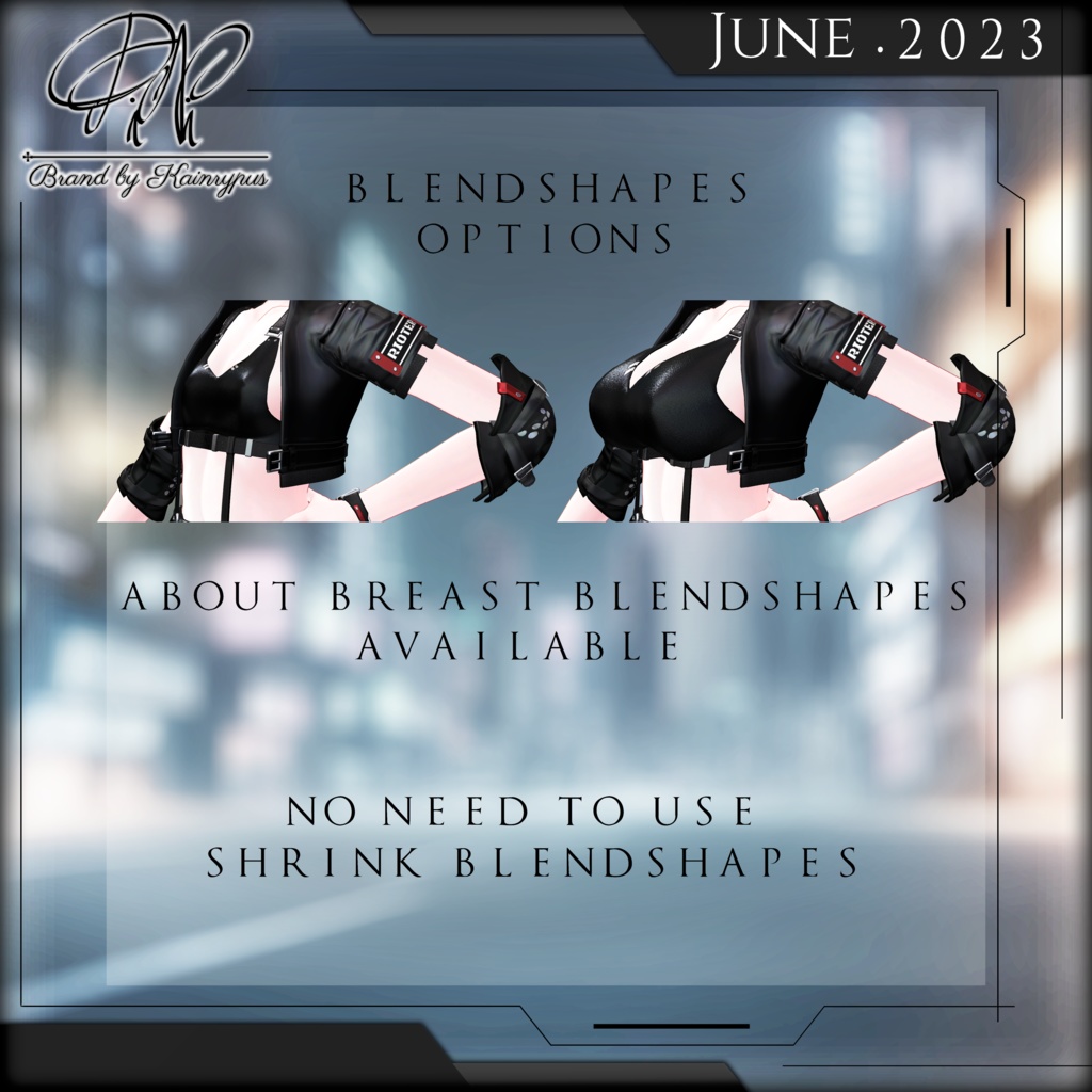 [3Dモデル] - Rioter - - Pini - BOOTH