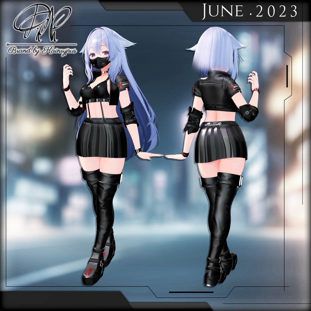 [3Dモデル] - Rioter - - Pini - BOOTH