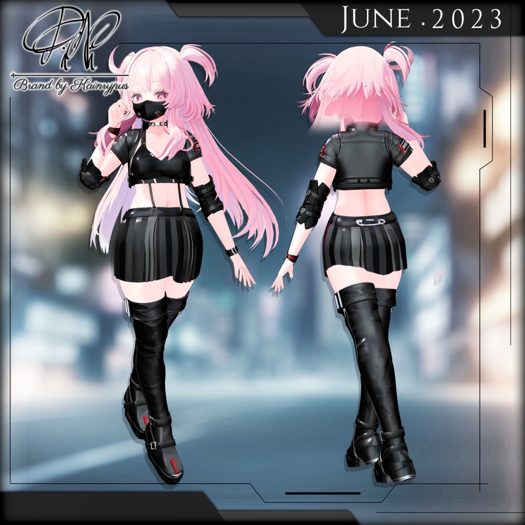 [3Dモデル] - Rioter - - Pini - BOOTH