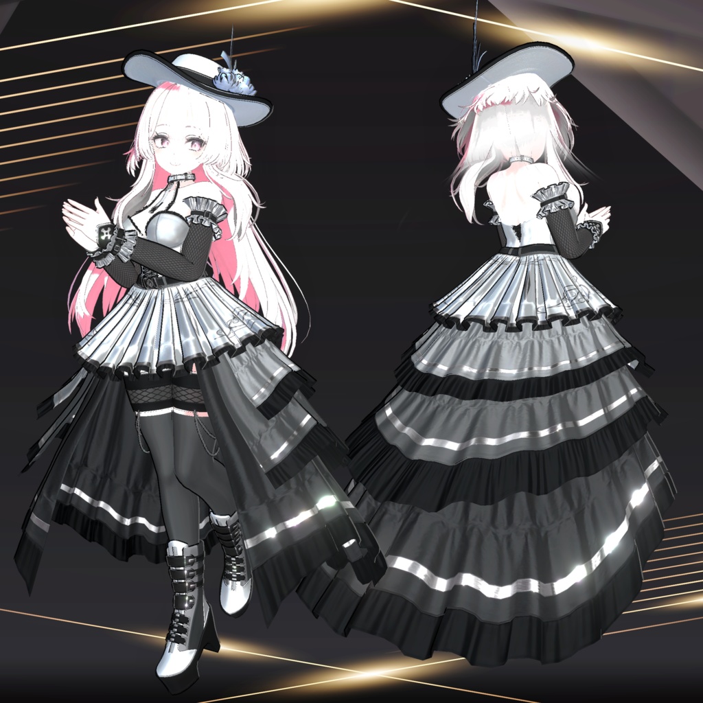 [3Dモデル] - Midnight Rose - - Pini - BOOTH