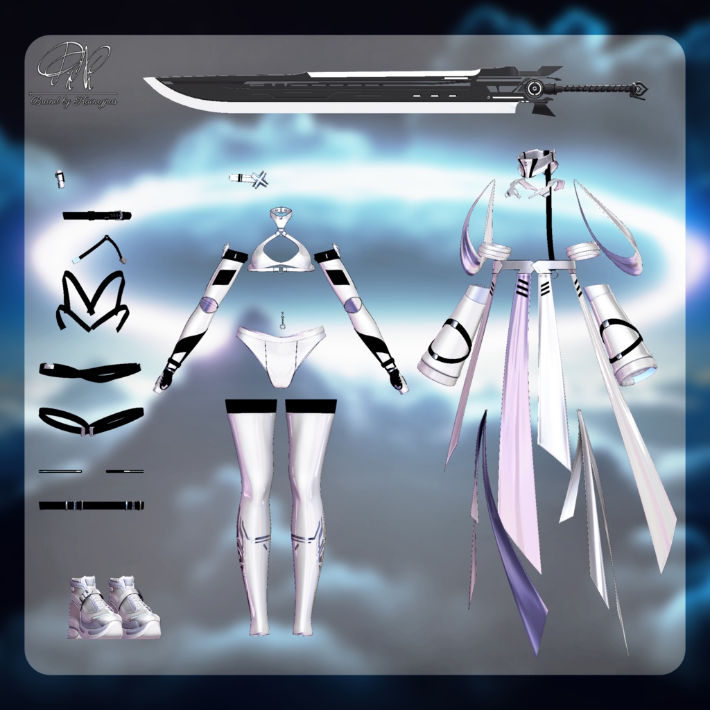 [3Dモデル] - Nebula_Shift - - Pini - BOOTH