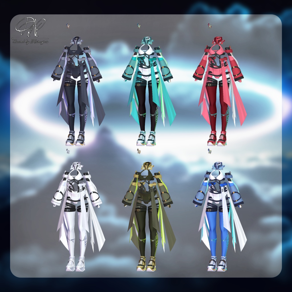 [3Dモデル] - Nebula_Shift - - Pini - BOOTH