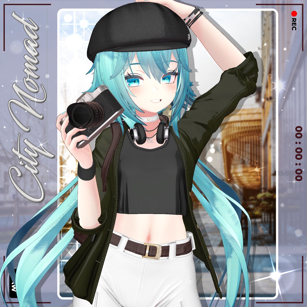 [3Dモデル] - City_Nomad - - Pini - BOOTH