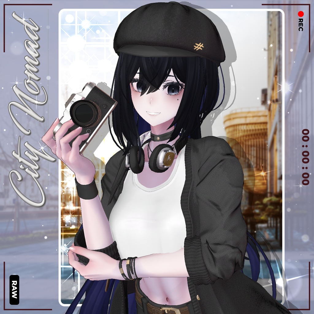 [3Dモデル] - City_Nomad - - Pini - BOOTH