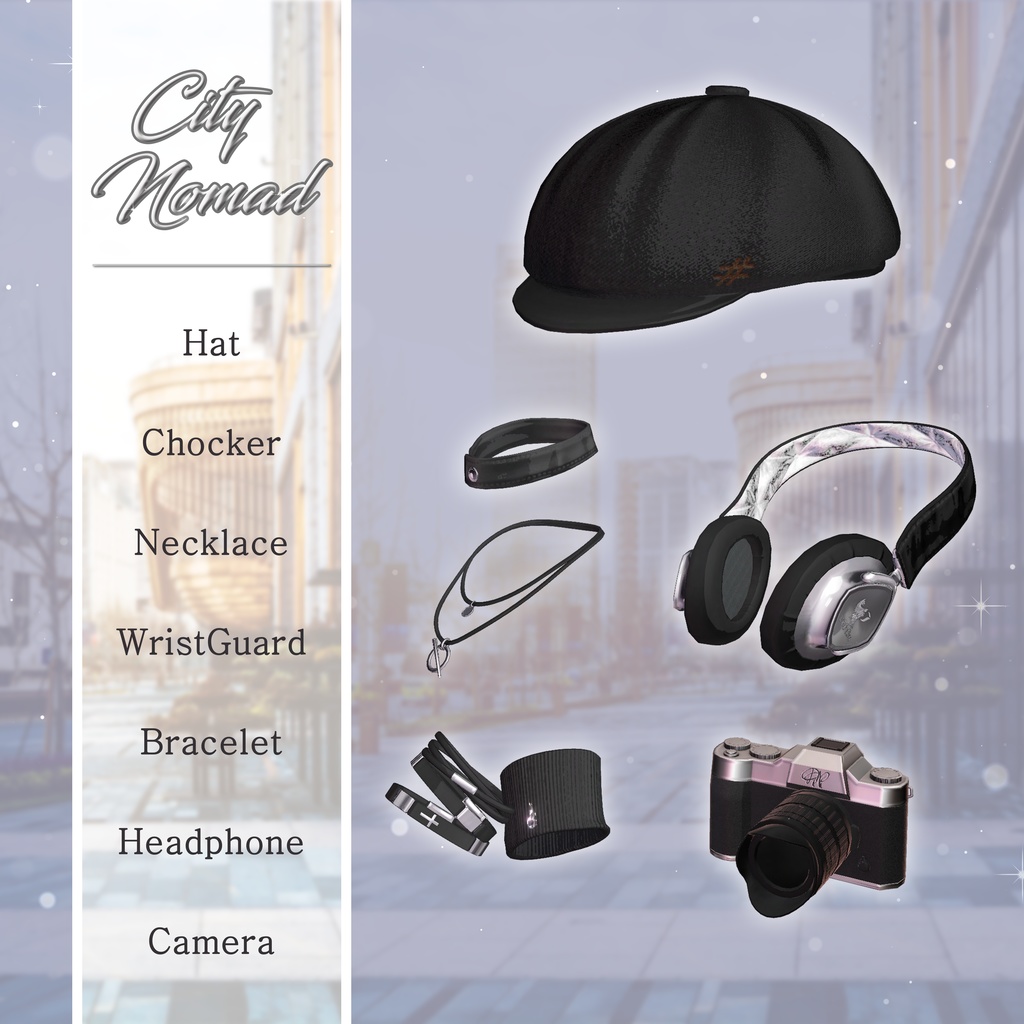 [3Dモデル] - City_Nomad - - Pini - BOOTH