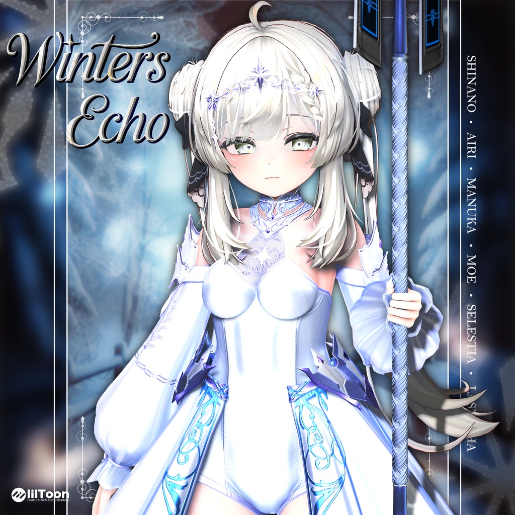 [3Dモデル]「 Winters Echo 」& ( Free ) Frost Staff🎁 - Pini - BOOTH