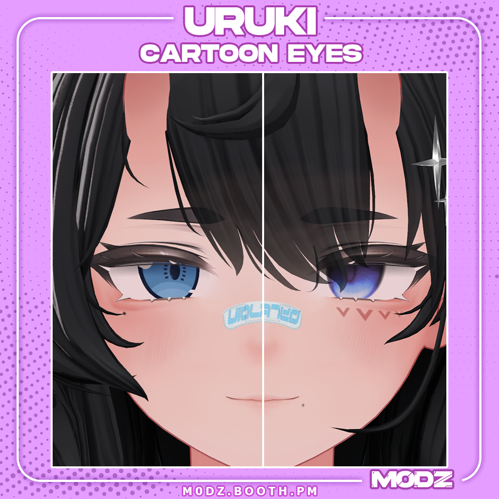 Uruki Cartoon Eyes 「ウルキ・Uruki」 - m0dz - BOOTH