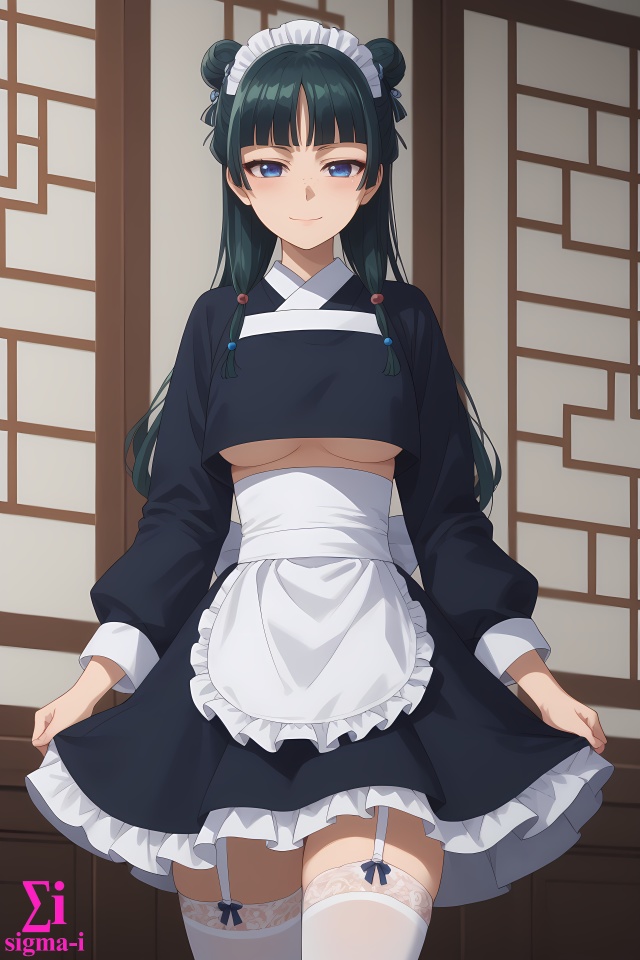 Maomao Maid Underboob 4k wallpapers x12 - 志熊愛/sigma-i - BOOTH