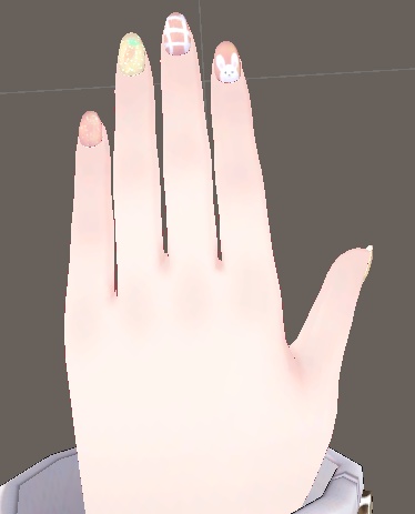 Rabbit Nail Texture For Mariel - moonnieZ - BOOTH