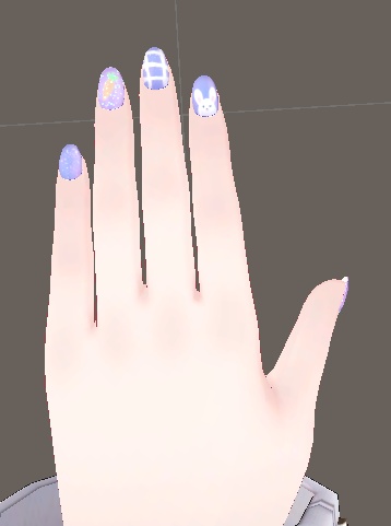 Rabbit Nail Texture For Mariel - moonnieZ - BOOTH