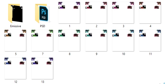 Leefa Cute Anime Eyes Texture - moonnieZ - BOOTH