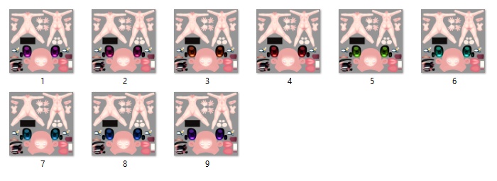 Cool Eyes Texture For Rindo - moonnieZ - BOOTH