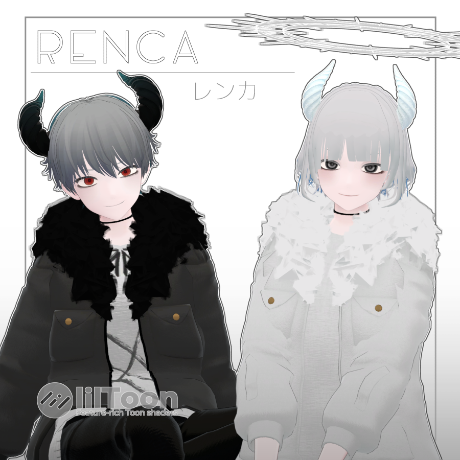オリジナル3Dモデル『RENCA/レンカ』 - LAdeWork - BOOTH