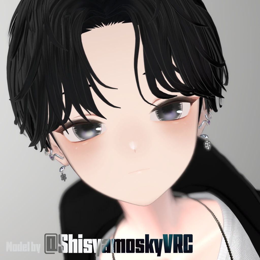 【9アバター対応】2way PiiQ Wavy hair【VRChat】 - PiiQ(ピーク) - BOOTH