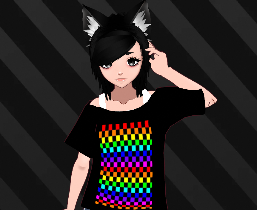 Scene/Emo clothing for vroid - Z3R0xxq's shop - BOOTH