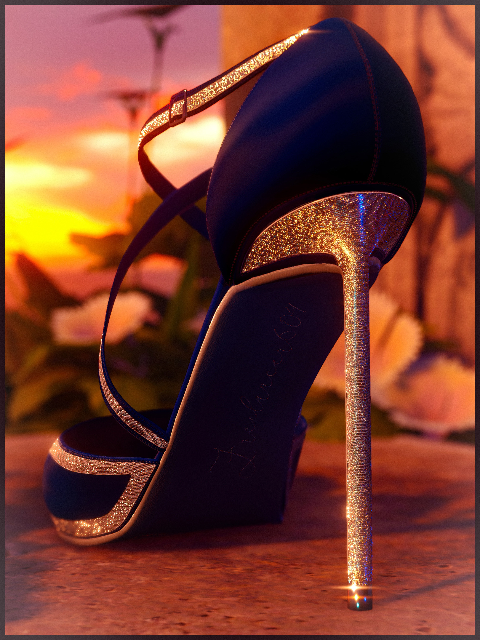 Cross-Strap Heels for HS2 - Freelancer604 - BOOTH