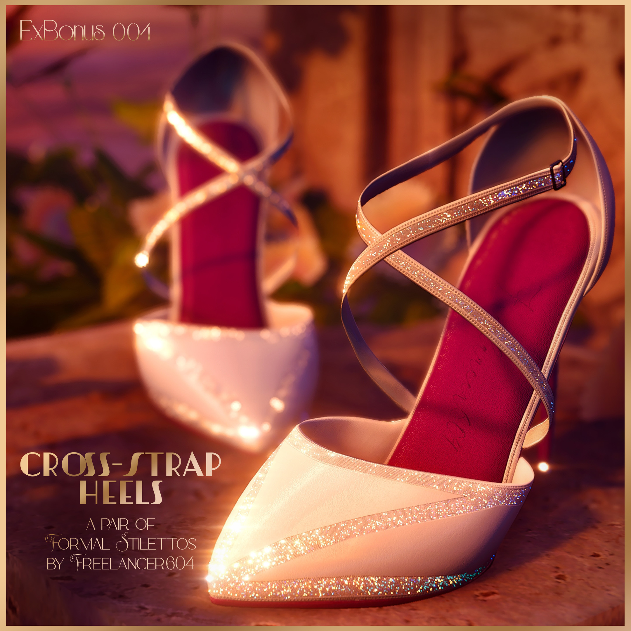 Cross-Strap Heels for HS2 - Freelancer604 - BOOTH