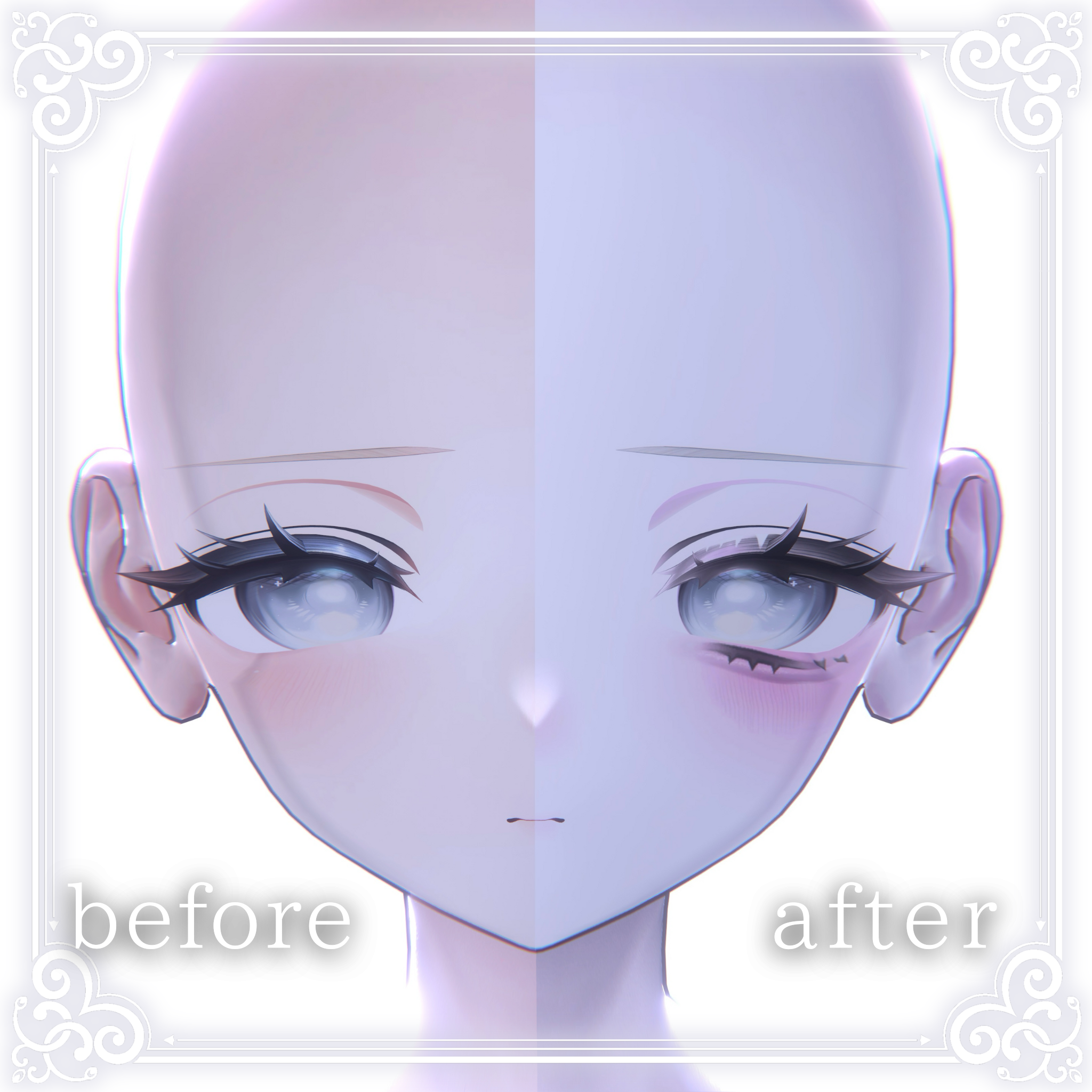 【しなの-Shinano】.· Doll makeup texture - lu2ya_shop - BOOTH