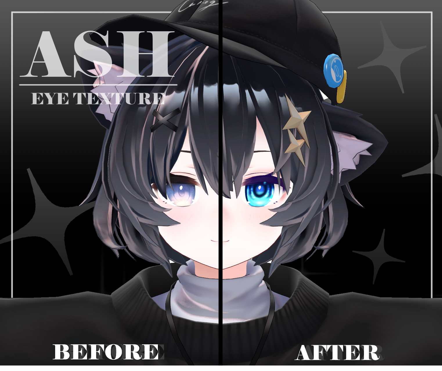 アッシュ （ASH）EYES TEXTURE - RabbitMk - BOOTH