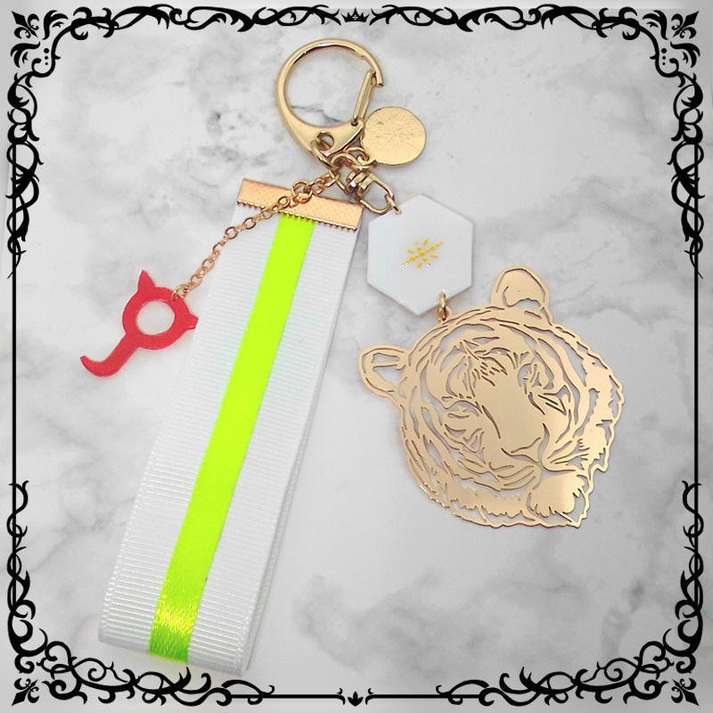 征木北斎 イメージキーホルダー① - Rose Lizard - BOOTH