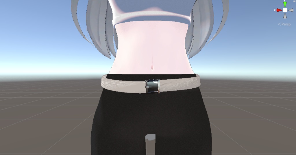 [FREE] simple belt - umami_hajikeru - BOOTH