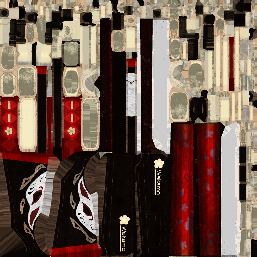 狐坂ワカモ 固有武器 - blueberry - BOOTH