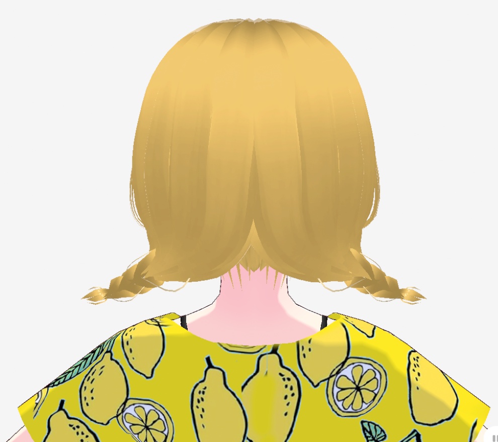 Lemon girl Hair Style - HalaShop - BOOTH